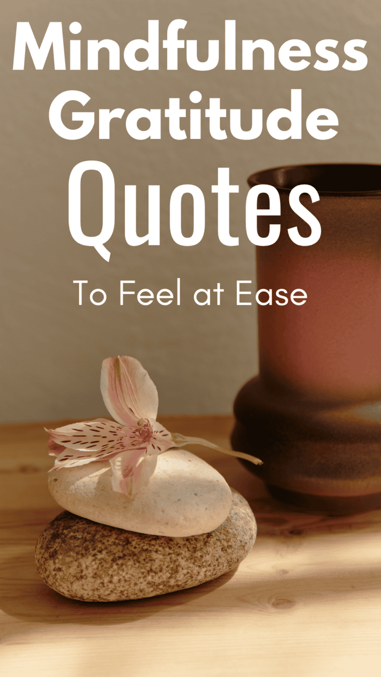 8 Mindfulness Gratitude Quotes To Help You Feel at Ease - Sustain Life ...