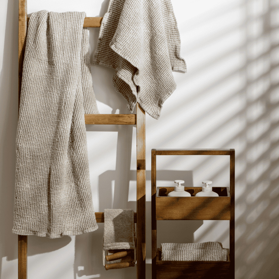 Exactly How to Hang Wet Towels in a Small Bathroom - Sustain Life Journal