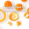 What To Do With Leftover Pulp From Juicing For Zero Waste Cooking ...