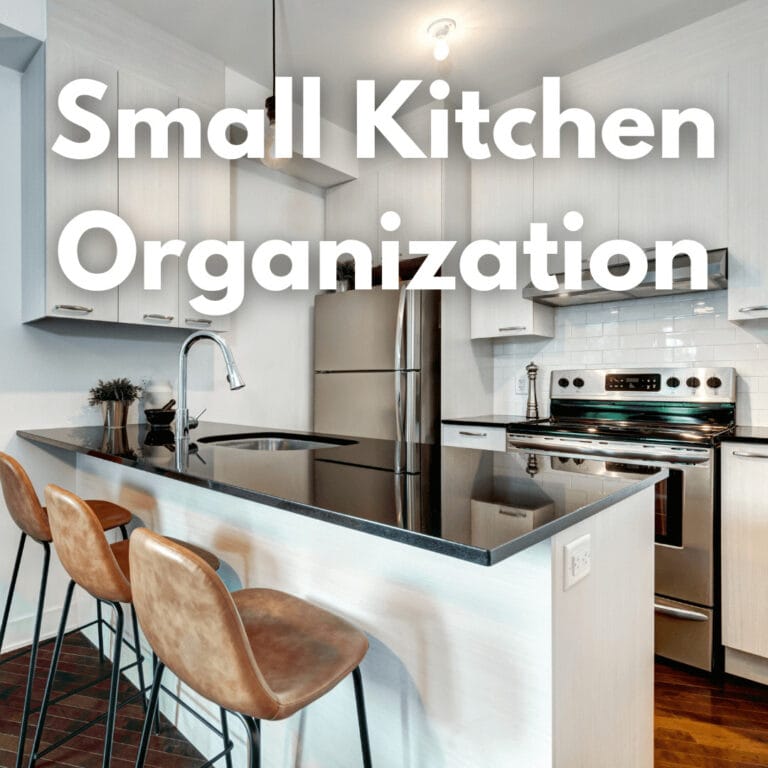 Learn 31 Best Ways To Organize Your Small Kitchen (Clutter Free Heart ...