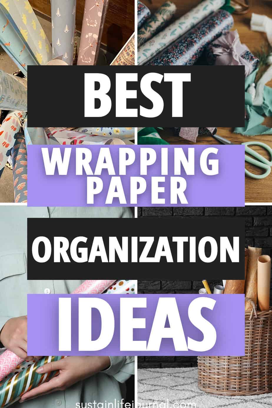 14 Genius Tips For How to Organize Wrapping Paper Like a Pro - Sustain ...