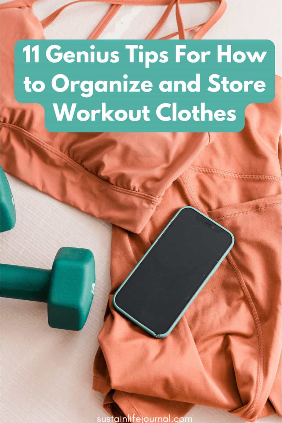 Exactly How to Organize Workout Clothes To Simplify Your Life - Sustain ...