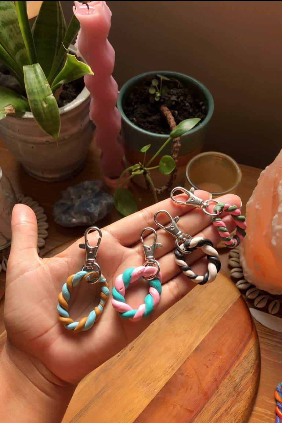 Easy Step By Step Guide On How To Make Clay Keychains - Sustain Life ...