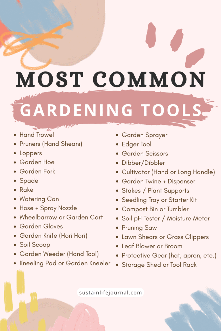 Ultimate Guide To the Best Gardening Tool Sets For Beginners - Sustain ...