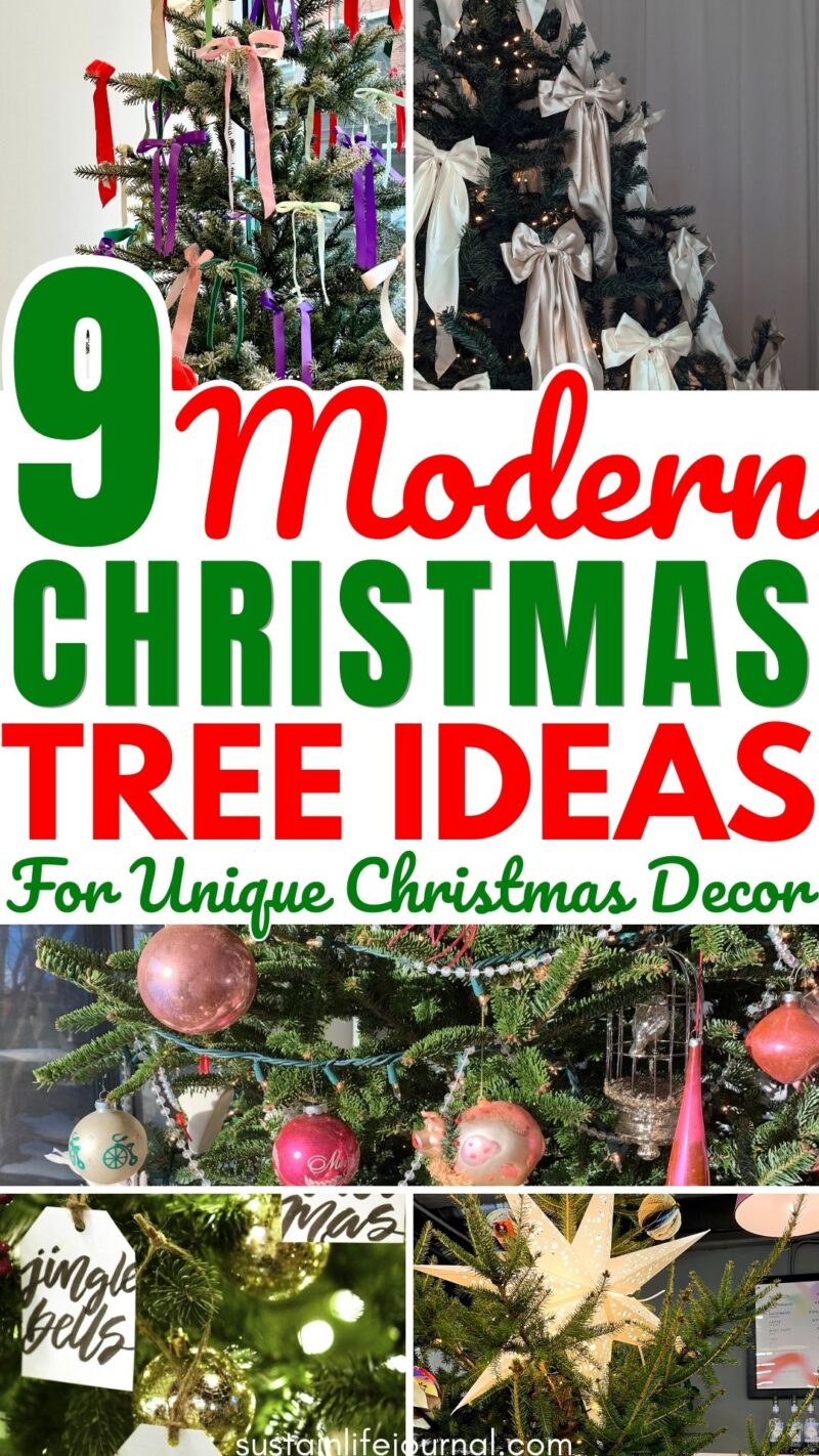Ultimate Guide to Modern Christmas Tree Ideas You Have to See - Sustain ...
