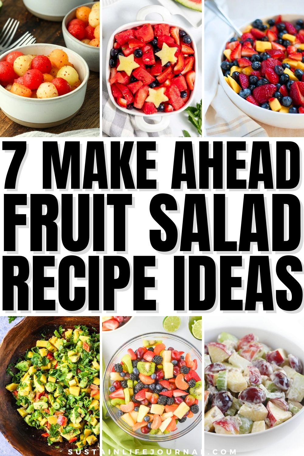 Make Ahead Fruit Salad Recipes For a Crowd Everyone Will Love - Sustain ...