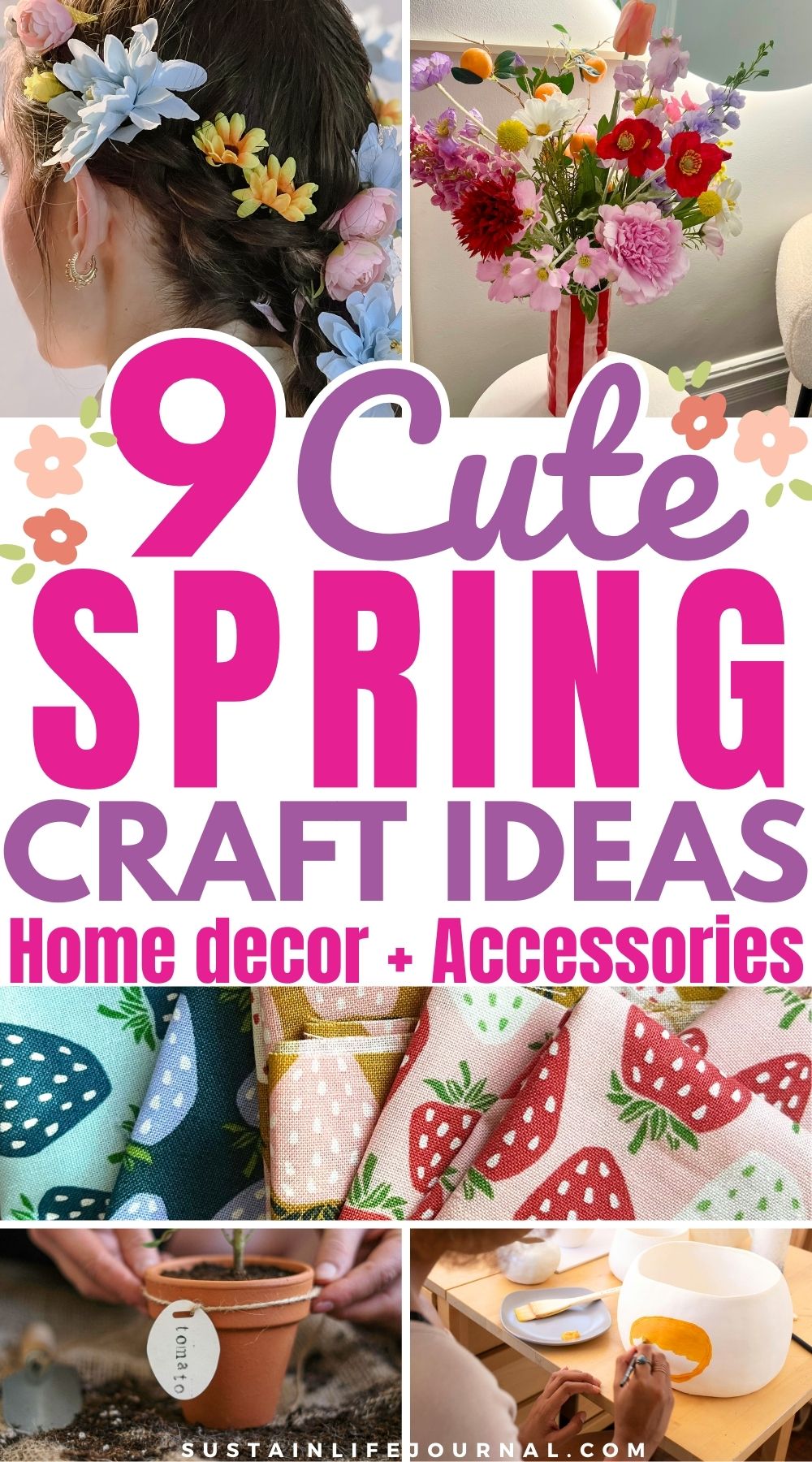 DIY Spring Crafts For Adults (Easy, Relaxing & Budget-Friendly ...